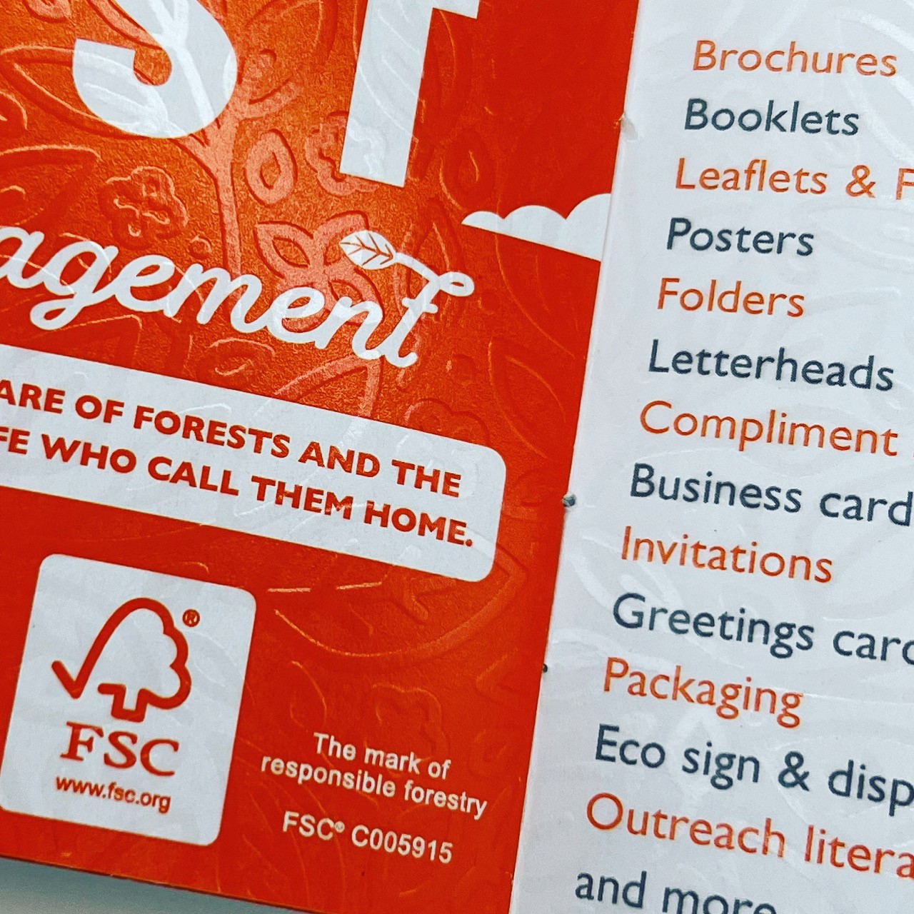 FSC Forest Week | Impress Print Services